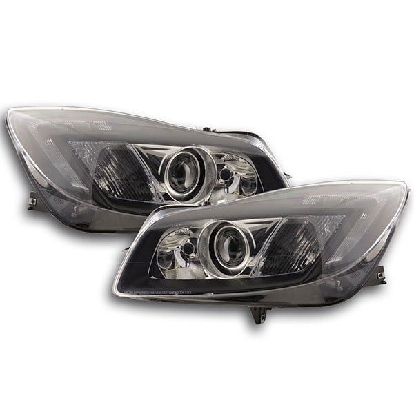 Black Headlights Opel Insignia